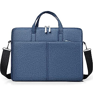 14-15 Inch Laptop Shoulder Bag for Acer Chromebook 14/HP Chromebook 14/Lenovo Chromebook 14, Asus Vivobook 14/Asus Zenbook 14, HP Chromebook x360 14, Lenovo Dell ASUS Acer HP 14 Laptop Case, Navy Blue