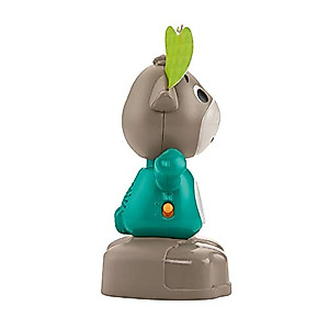 Fisher-Price Linkimals Nathan The Elk Interactive Baby Toy, Sounds and Lights, French Version, 9+ Months and Above, GJB20