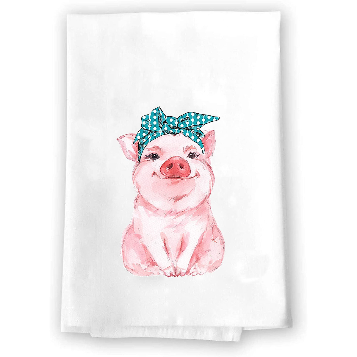 Decorative Kitchen and Bath Hand Towels | Rustic Tea Rag | Spring Summer Fall Winter Decor | White Towel Home Holiday Decorations | XMAS Wedding Gift