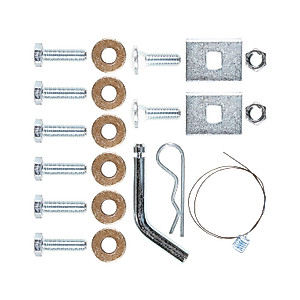 Draw-Tite 36408 Class II Frame Hitch with 1-1/4" Square Receiver Tube Opening , Black