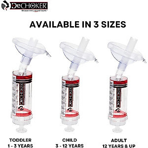 DeCHOKER Anti-Choking Device for Toddlers (Ages 1-3 Years)