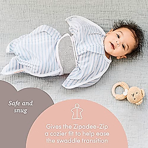 SleepingBaby Snuggle Strap, Polyester, Spandex, a Zipadee-Zip Accessory for Wearable Blanket - Grey One Size