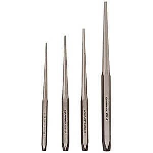 GEARWRENCH 4 Piece Long Taper Punch Set, 82307