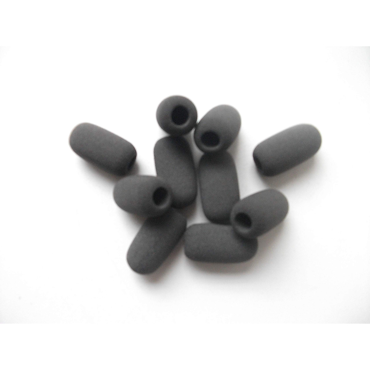 LINHUIPAD Microphone Covers Compatible with Lightspeed Aviation Pilot Headset Mic Windshield Foam Sponge Windscreen Pack of 10 x