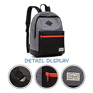 CAIWEI Fashion children's backpack (grey)