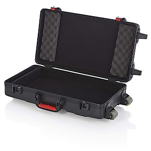 Gator Cases ATA Style Case for the Line 6 Helix Multi-FX Floor Processor with Wheels (GHELIXFLOOR)