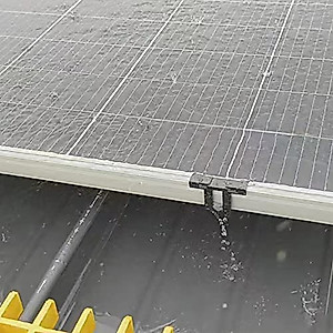 Solar Wind Power Parts Accessories Solar Panel Water Drain Clips 30Mm Pv Module Cleaning Clips For Water Drainage Photovoltaic Panel 30Pcs