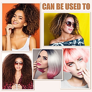 WILLBOND 2 Pieces Silicone Wig Grip Band Adjustable Silicone Wig Headband No Slip Wig Bands Seamless Wig Holder for Men Women Sports Yoga (Light Brown, Dark Brown)