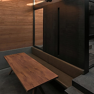 Wood Grain Contact Paper 23.6" X 118" Removable Vinyl Film Red Brown Wood Wallpaper Peel and Stick Textured Self-Adhesive Shelf Panel Decorative Wall Liner Apply for Old Furniture Kitchen Cabinets