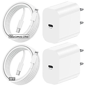 for Apple iPhone 12 13 14 Pro Fast Charger Block,[Apple MFi Certified] 20W Rapid USB C Wall Super Fast Chargers Block/Power Plug with 6Ft Type C to Lightning Cable for iPhone 14 13 12 11Pro Max iPad