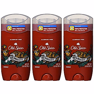 Old Spice Aluminum Free Deodorant for Men with 48 Hour Protection, Bearglove Scent, 3 Oz, Pack Of 3