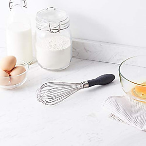 Amazon Basics Stainless Steel Wire Whisk Set - 3-Piece