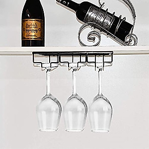 Wine Glass Shelf, Upside-down Home Goblet Iron Art Shelf, Wine Glass Hanging Storage Rack
