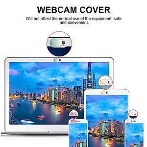 6pcs Lens Cover Computer Accessory Laptop Cover Webcam Cover Slide Abs Privacy Lens Protector Abs Webcam Slider Slide Laptop - Cover