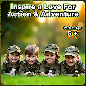 Liberty Imports 4 Pack Kids Toy Military Army Pretend Play Plastic Hand Grenades with Realistic Sound Effects