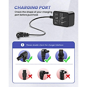 14V Charger for Black and Decker Dustbuster Smartech Handheld Vacuum 90602522-01 N561340, Black Decker Replacement Charger HHVJ315JD10 HHVJ315JMF71 HHVK320J10 HHVK320J61 Power Supply Cord