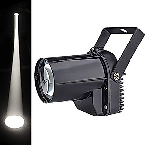 Disco Ball Light, Disco Ball Spotlight for Disco Mirror Ball Light, Pin Light for Mirror Ball Spotlight Stage Light, Dj Disco Spotlight, 3w White Led Pinspot Light