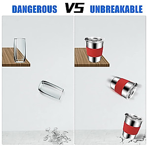 Vermida Kids Toddler Straw Cups with Lids,8oz Spill Proof Kids Tumblers with Straws and Lids,Stainless Steel Smoothie Sippy Cups for Baby for School,Outdoor