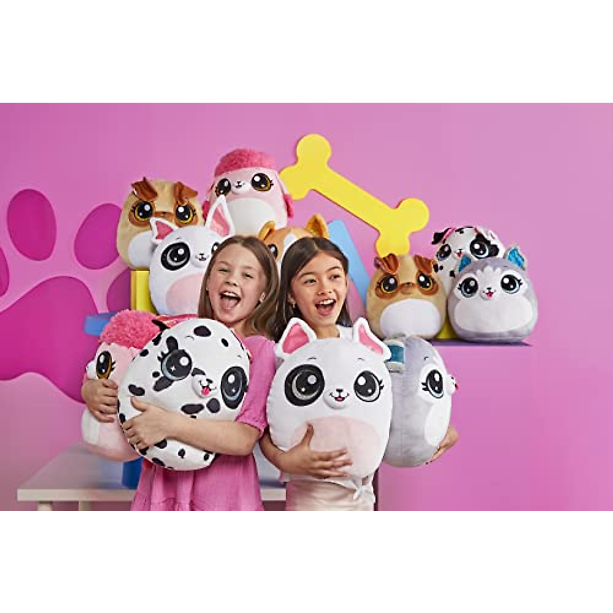 Coco Surprise Coco Squishies 12" (Dalmatian) by ZURU, Ultra Soft Plushies, Cute Stuffed Animal Toy, Cuddle Plush for Girls, Kids, Adults (Bingo The Dalmatian)