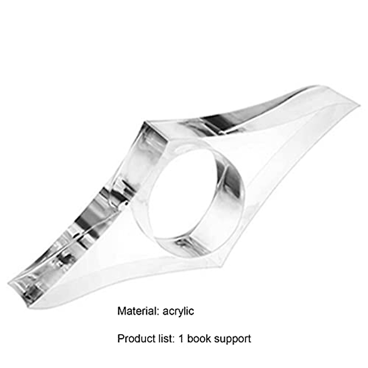 Generic Page Holder Multi-Functional Modern Clear Book Read Bookmark Page Holder L