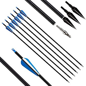 REAWOW Recurve Bows for Adults Archery Bow and Arrows Sets Hunting Takedown Bow 52in Adult Teens Beginner Right Handed Shooting Practice 6 Carbon Arrows …