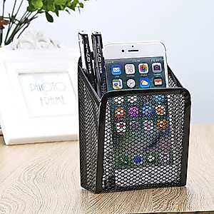 LANTWOO Remote Control Holder Wall Mount Media Organizer Storage Box