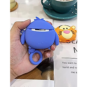 Cartoon Case for Apple AirPods 2/1 AirPods Case Adorable Cover 3D Protective Cases Shockproof Silicone Shell Anti-Fall Cover for AirPods Charging Cute Case (AirPods 2/1, Cute Donkey)