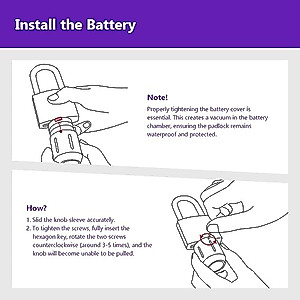 WAFERLOCK Outdoor Weatherproof Smart Padlock with Bluetooth App Control, Keycard, Pin Code, Ideal for Fence, Gate, Shed and Equipment Maintenance, Anti-Drill, Anti-Shim, Stainless Steel, C210