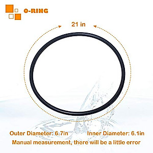 𝟐𝟎𝟐𝟑 𝙐𝗽𝒈𝒓𝒂𝒅𝒆𝒅 SPX3100D Pool Pump Lid for compatible with Hayward Super II Pump SP3000 Series Models SP3007(eeaz) SP3010 SPX3000S Strainer Cover O-ring Replacement Thread Strainer Cover