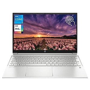 HP Pavilion Laptop, 15.6” Full HD Touchscreen, Intel Core i5-1135G7, 32GB RAM, 1TB SSD, Backlit Keyboard, Wi-Fi 6, HDMI, Webcam, Windows 10 Home, Grey