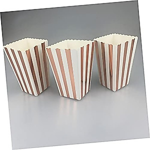 Popcorn Container 12pcs Popcorn Boxes Mini Treat Boxes Snack Box Snack Boxes Popcorn Holder Bags Mini Popcorn Boxes Party s Disposable Carton