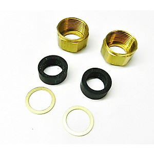 Sight Glass Steamer Parts 5/8" ID Gaskets, Washers, Nuts Steam Service Repair