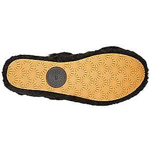 UGG Women's Oh Yeah Slipper, Black, 10