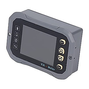 Deosdum Battery Monitor Good Conductivity Copper ABS 2 Way Capacity Shunt Battery Indicator