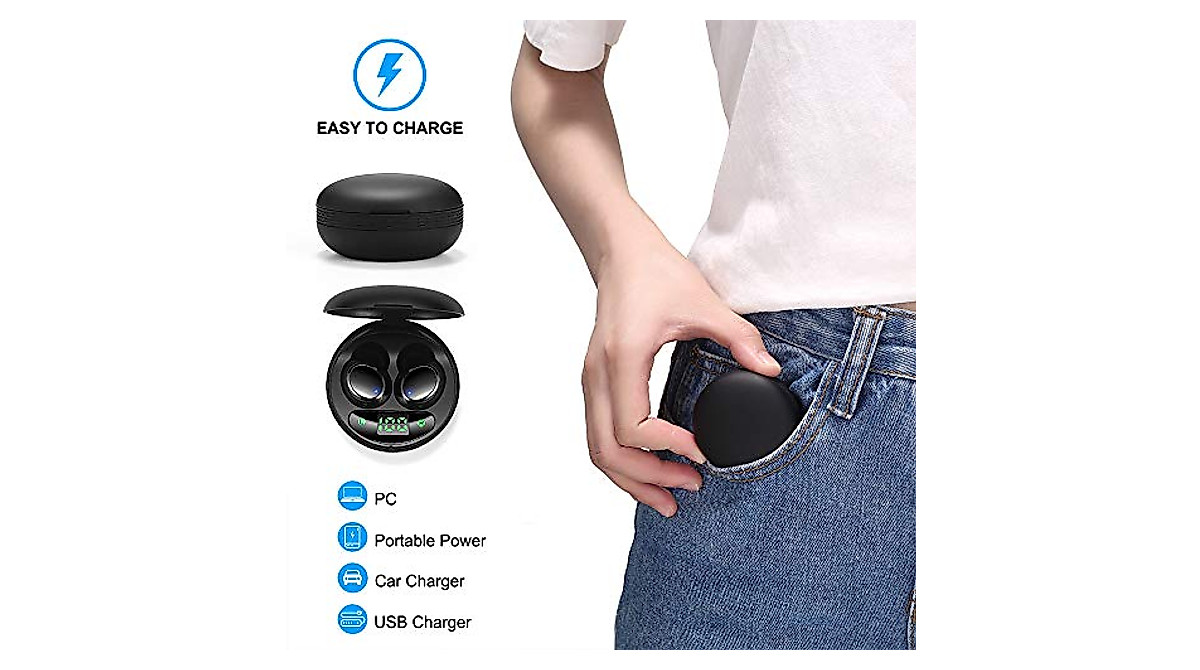 MuGo Wireless Earbuds - Immersive Sound & 25H Playtime