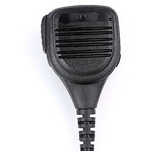 Lapel Shoulder Mic Heavy Speake Mic Compatible with Motorola Radio APX1000 APX6000 XPR6100 XPR6350 XPR6550 XPR7550 XPR7550e XPR 6000 XPR6500 XPR6550 XPR 7000 XiR P8260 XiR P8268 Two Way Radio
