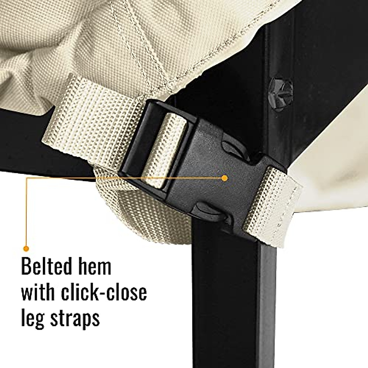 KHOMO GEAR - Heavy Duty Log Rack Cover - 4 Feet - Sahara Series - Beige