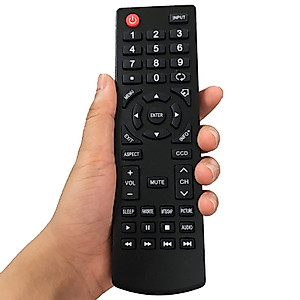 Replacement Remote Control Fit for DX-26L100-A13 DX-32D310NA15 DX-55L150A11 DX-LCD26-09 DX-LCD22-09 DX-LCD1909 DX-LCD2609 NS-37D20SNA14 for Insignia Dynex TV