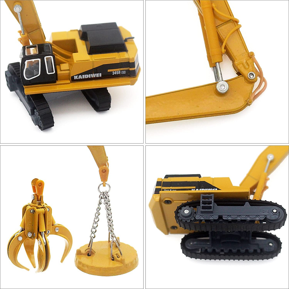 Tipmant Children Kids Alloy Die-cast Model Toy Material Handling Vehicle Diecast Truck Miniature Car Metal 1:87 Gift