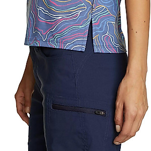 Eddie Bauer Women's Rainier Shorts, Med Indigo Rainier, 12