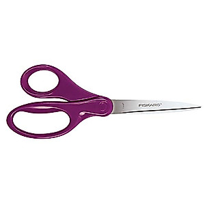 Fiskars 01-005358R Back to School Supplies Graduate Adult Scissors, 8 inch, Color Received May Vary