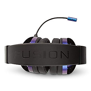 PowerA Fusion Wired Stereo Gaming Headset with Mic for PlayStation 4, Xbox One, X, Xbox One S, Xbox 360, Nintendo Switch, PC, Mac, VR, Android, and iOS - Cosmos Nebula - Xbox 360; Xbox