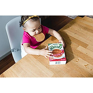 Sprout Organic Baby Food, Stage 4 Toddler Snacks, Pumpkin Butter & Jelly Wafflez, Single Serve Waffles, 0.63 Ounce (Pack of 5)