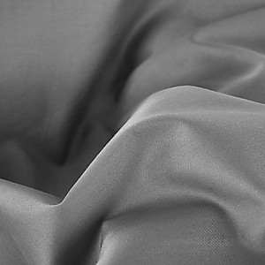 Casabolaj Bicolore Collection Duvet Covers Set 3 Pieces Do Not Include Filling Classic European 100% Egyptian Cotton Sateen Luxury 400 Thread Count Frame Patchwork Manufacturing(Grey/White,Queen)