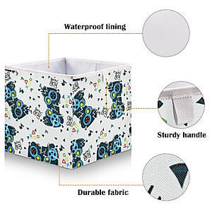 QUGRL Joystick Game over Storage Bins Organizer Gamepad Foldable Clothes Storage Basket Box for Shelves Closet Cabinet Office Dorm Bedroom 15.75 x 10.63 x 6.96 in