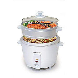 Maxi-Matic Rice Cooker, 16 Cup, White