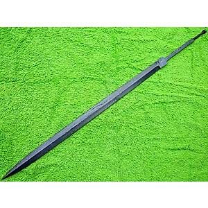 Damascus Steel Blank Blade Custom Handmade 26" Hunting Sword Blank Blade for knife making
