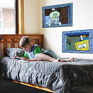 YRH [2 Pieces Tapestry] - Funny Cartoon Tapestry,Anime Tapestry Wall Hanging Backdrop Home Decor for Dorm,Bedroom,Living,Room (Size:40×28 Inches)