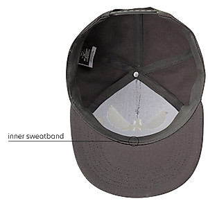 Disney Nightmare Before Christmas Baseball Cap, Snapback Hat for Men, Jack Skellington Grey