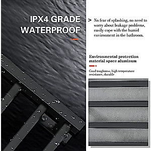 ZJDYDY Wall Mounted Heated Towel Rack with Top Shelf, Towel Warmer for Bathroom with 5 Bars, Electric Heated Towel Rail Storage Holder for Kitchen Bathroom Hotel Towel Warmers for Bathroom